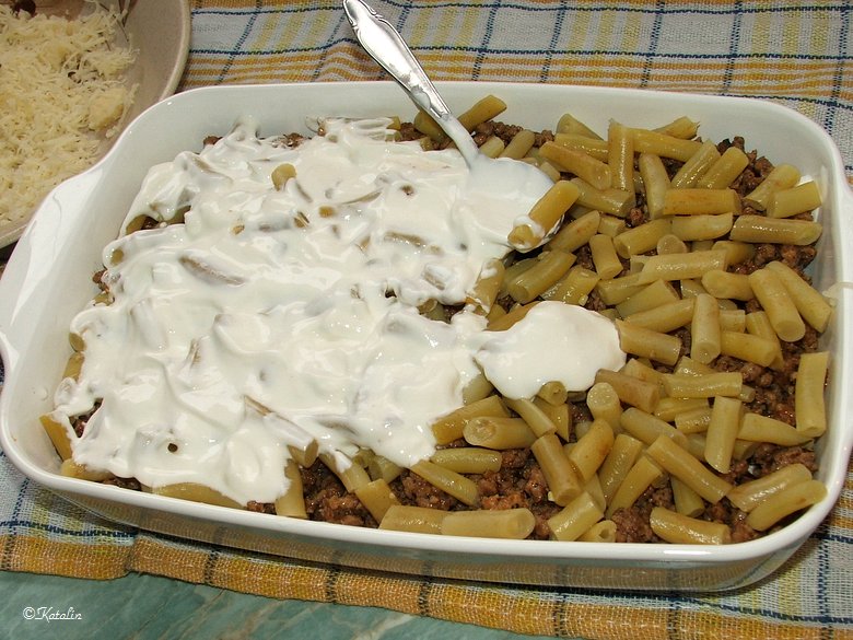 Katalin konyhája: Rakott bab