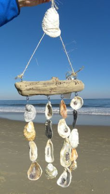 How to make a seashell wind chime