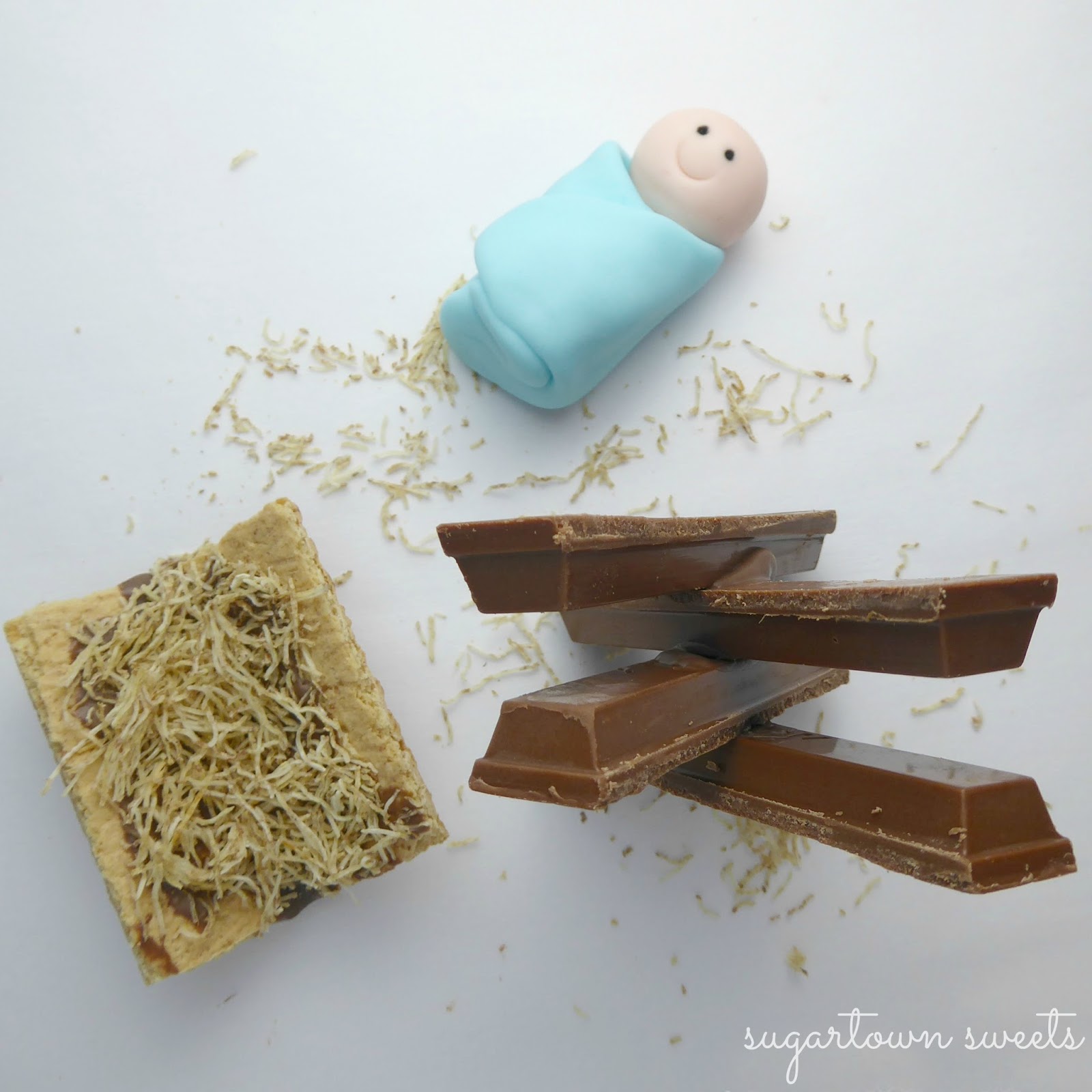 Sugartown Sweets: Baby Jesus in the Manger Craft
