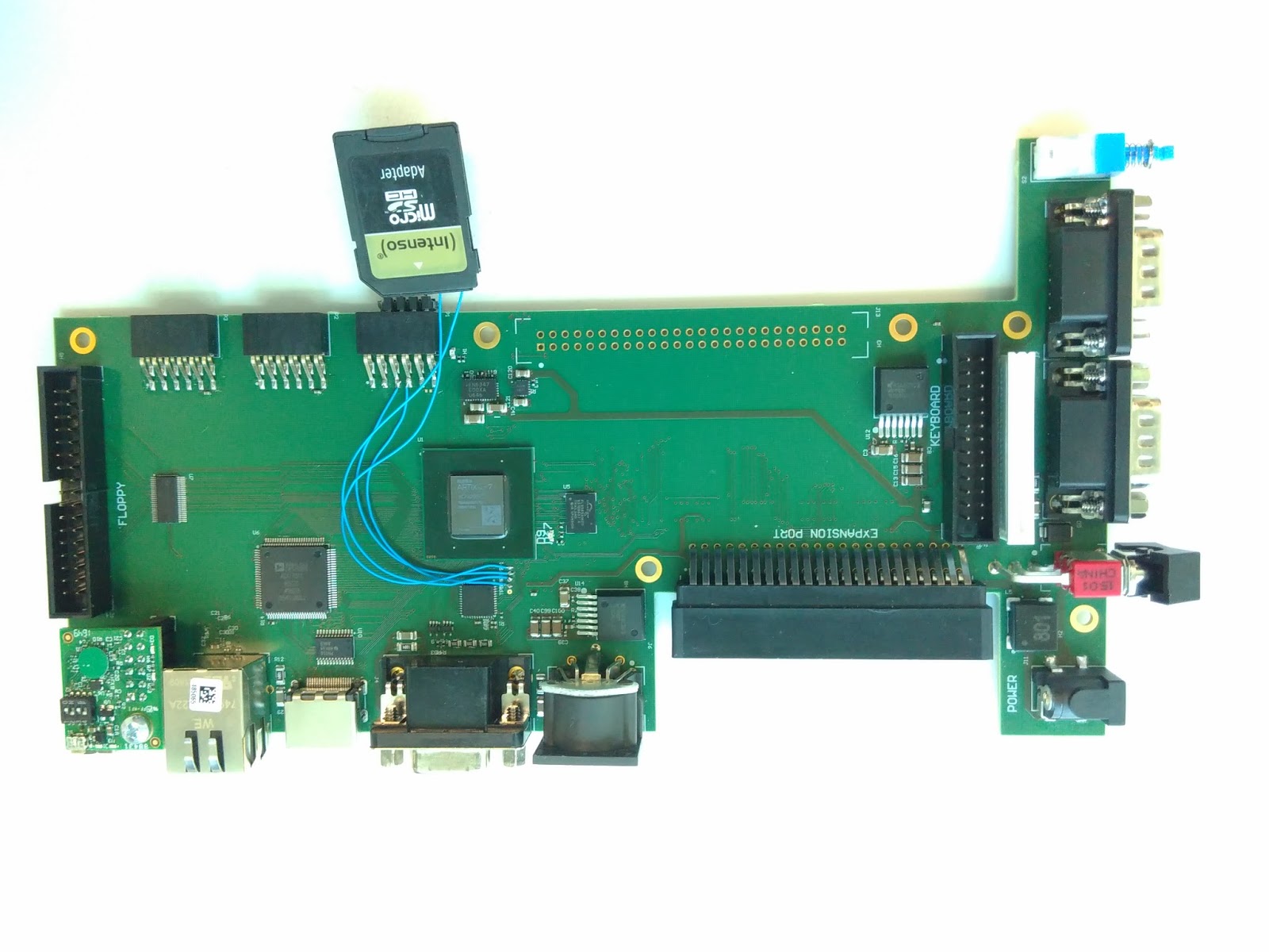 Making a C64/C65 compatible computer: My MEGA65 Prototype PCB has emerged from the postal system