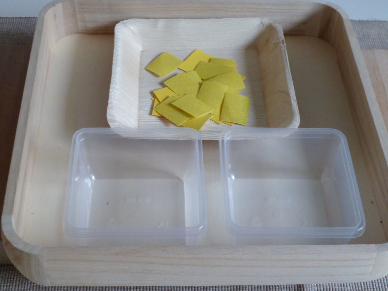Family FECS: Montessori Activity: Sorting Textures with Sandpapers