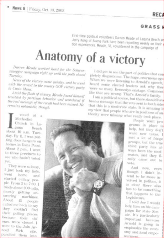 Darren M. Meade, advocating for sexually abused children