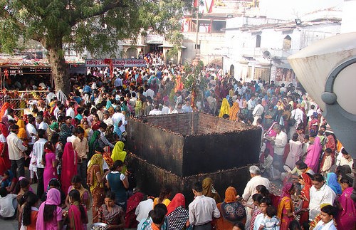 Kaila Devi Fair Karauli at Kaila Devi temple Rajasthan India