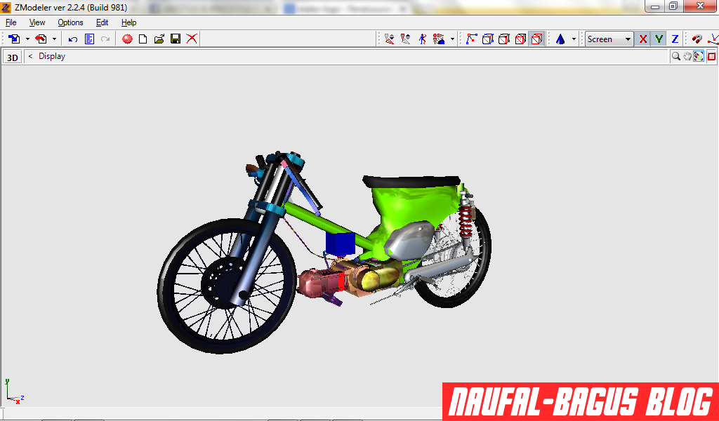 Honda C70 Drag Bike - GTA SA | Naufal Bagus