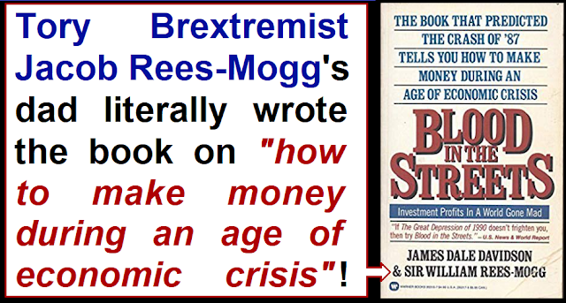 Jacob Rees-Mogg's dad literally wrote the book on profiteering from ...