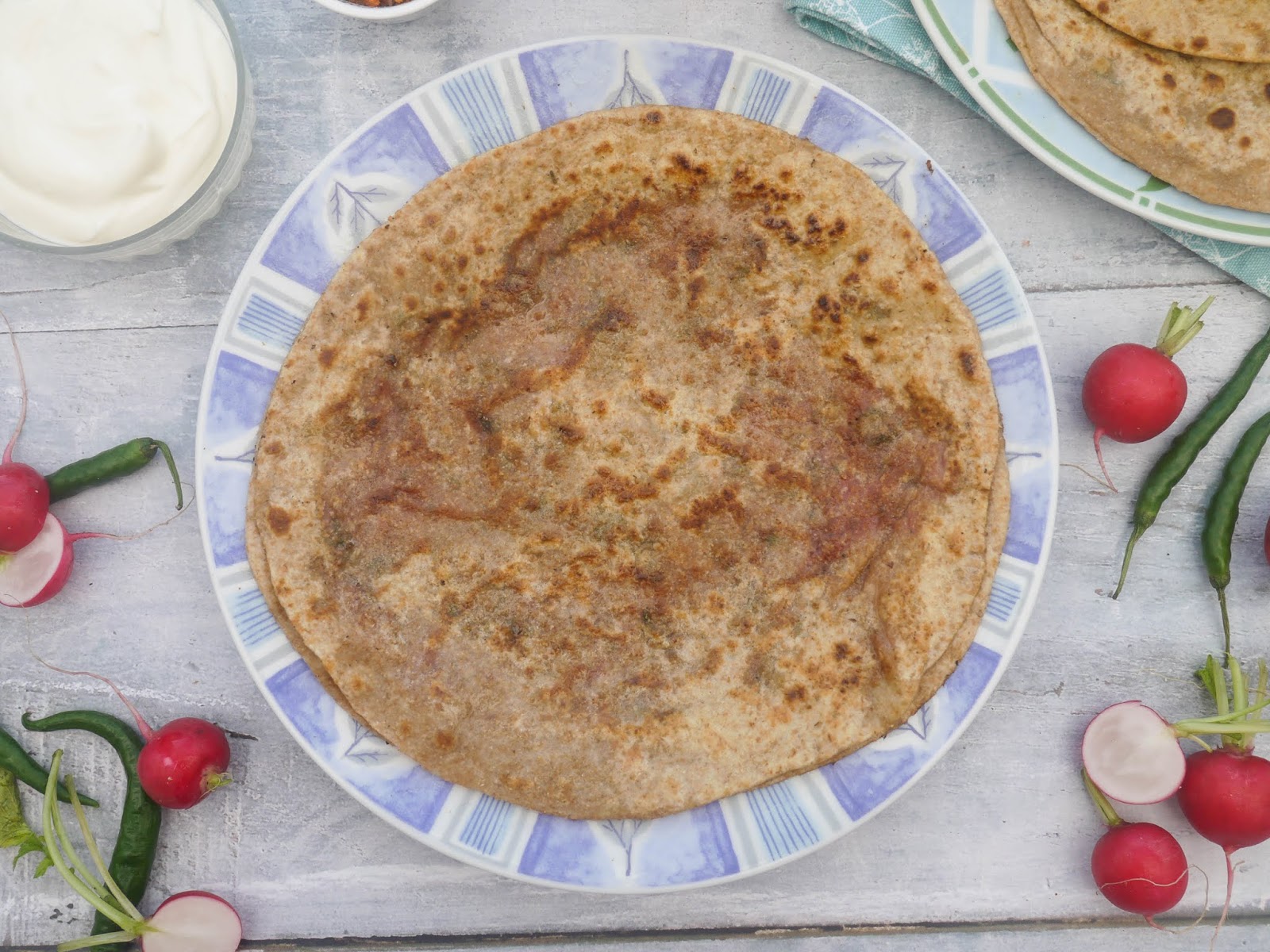 This Muslim Girl Bakes: Mooli Paratha.