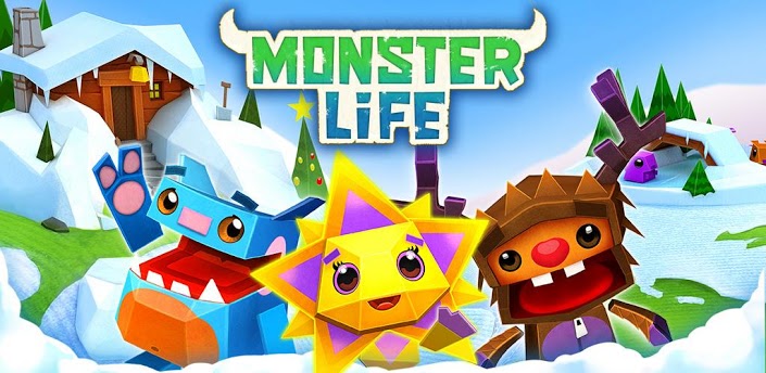 Monster Life Mod APK+DATA(Unlimited Coins+Crystals+Hearts) ~ Android