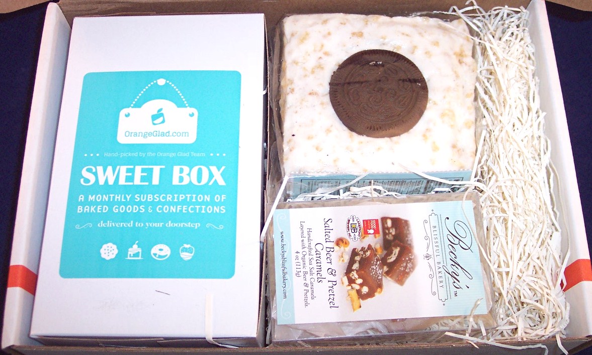 Lone Star Shopper: Orange Glad Sweet Box Gourmet Desserts Review, June ...