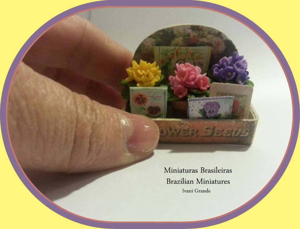 BRAZILIAN MINIATURES: Violets - Violetas Africanas