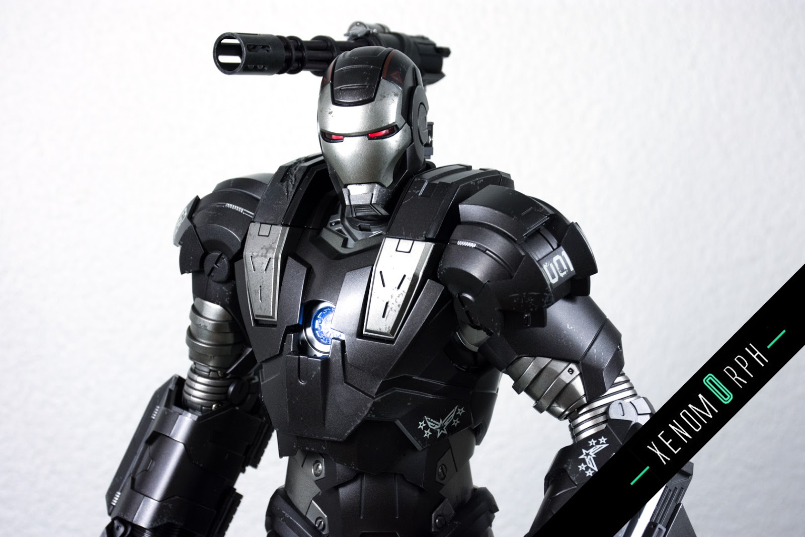 Hot Toys War Machine Mark 1 diecast - Iron Man 2 1/6 MMS331 D13 2016 ...