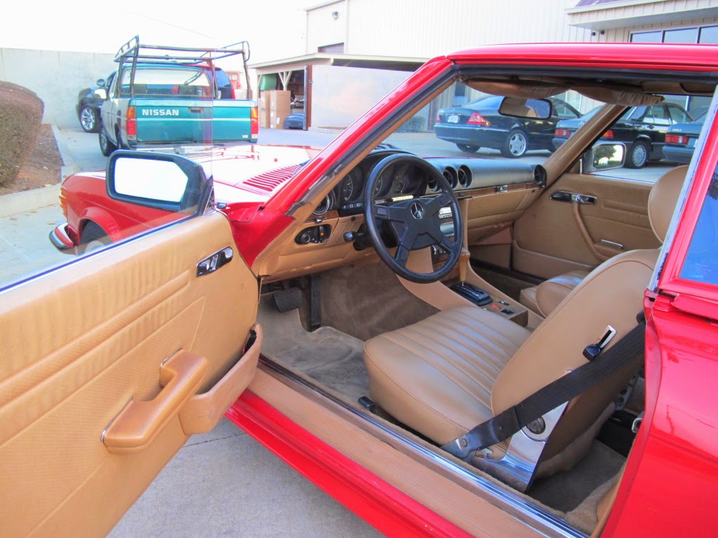 Mercedes-Benz W107 SL500 RED | BENZTUNING