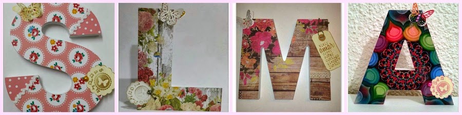 LETRAS PERSONALIZADAS , UN REGALO ORIGINAL. | Manualidades