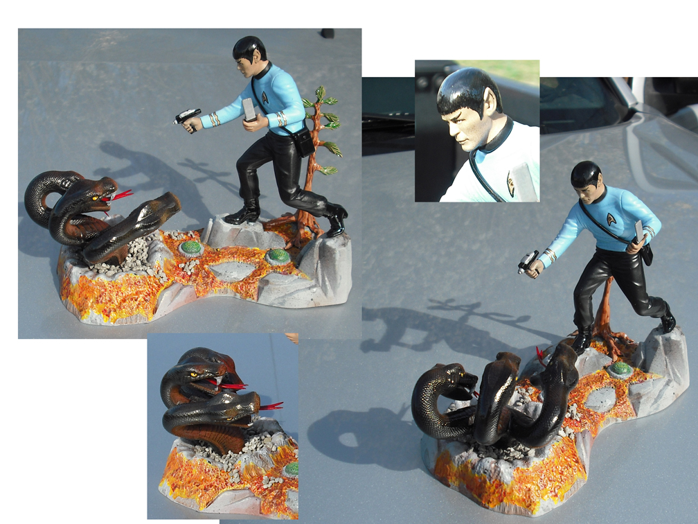 PlastiBR - Plastimodelismo Brasil: Clássicos - Sr. Spock The Serpent ...