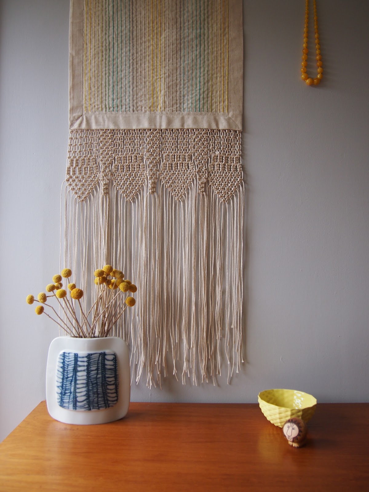 stuff that makes my heart beat faster: Macrame revisited