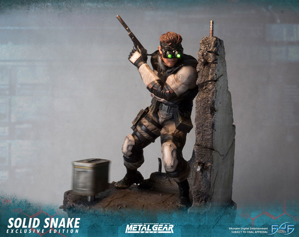 Metal Gear Solid - Solid Snake statue (First 4 Figures)