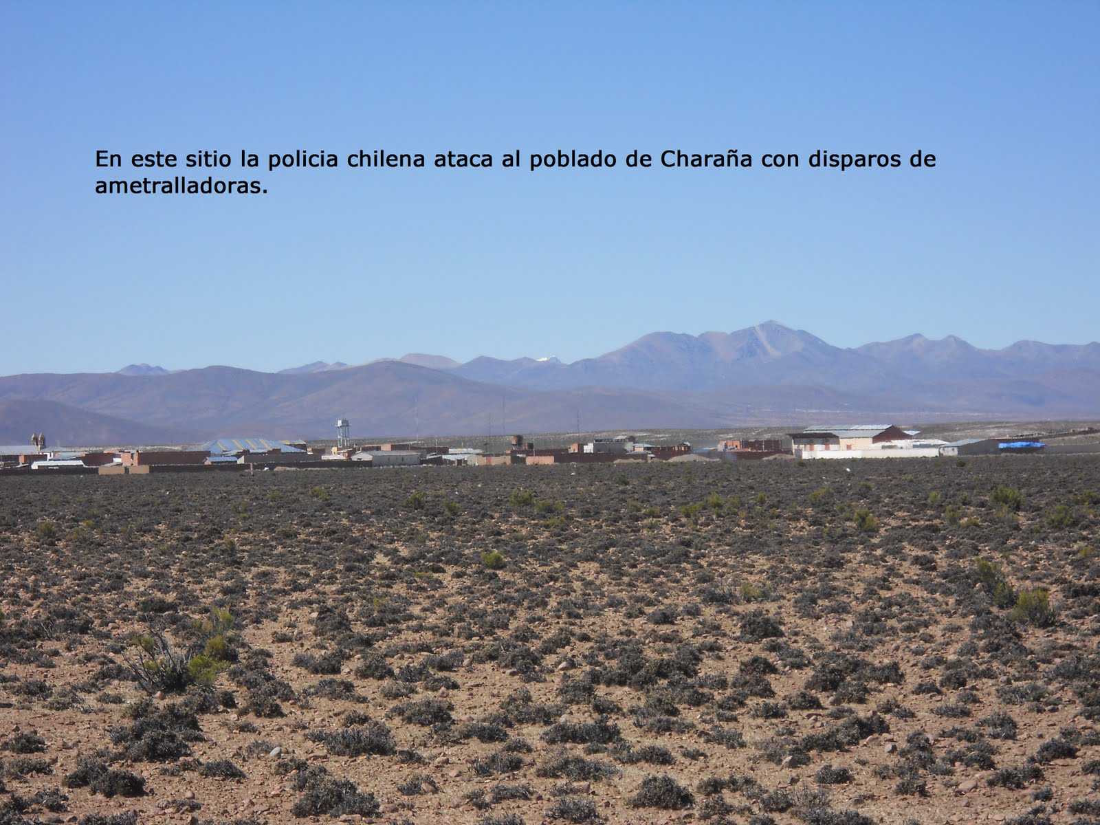 Heroes del "Chaco": Charaña