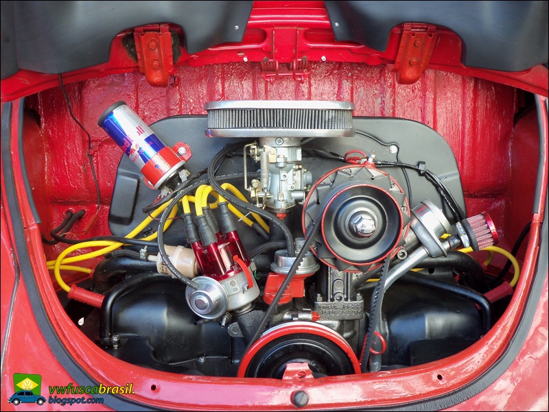 VW Fusca Brasil: Motores