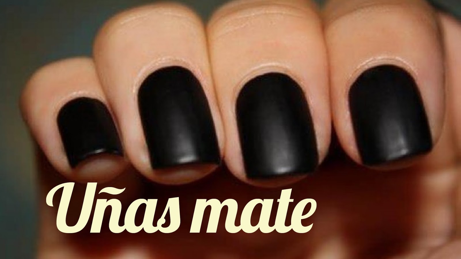 Todo Moda: Uñas Mate: