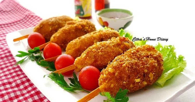 Citra's Home Diary: Indonesian shrimp cake "dragon leg". Freezer ...