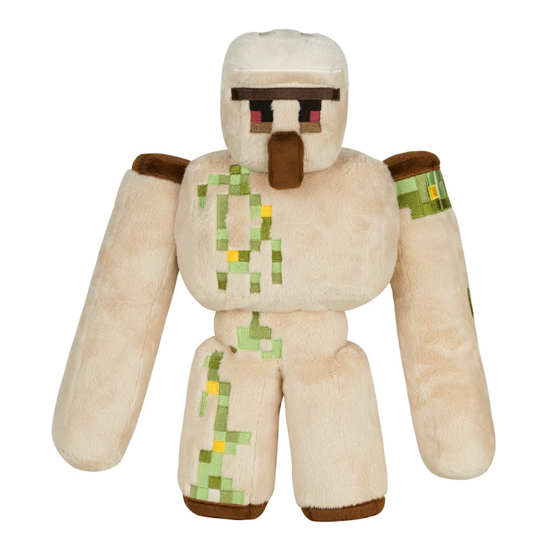 Minecraft Iron Golem Jinx 13.5 Inch Plush | Minecraft Merch