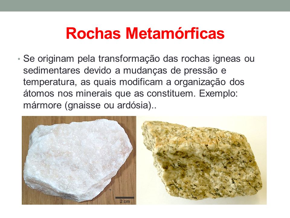 Rochas | Biologia: A ciência da vida