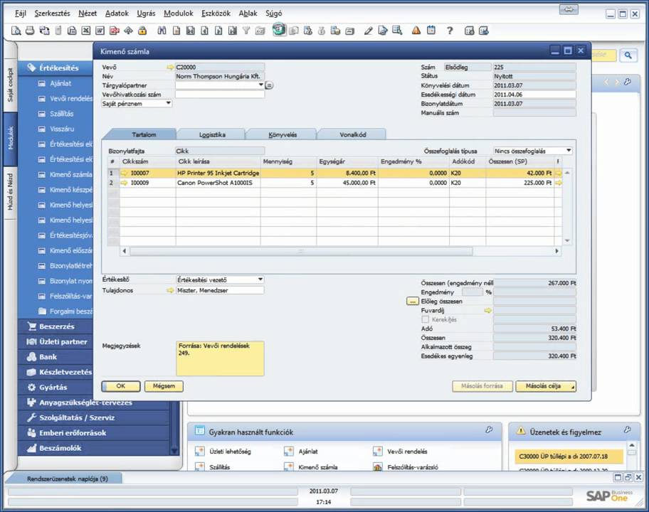 Innovación tecnológica : Pos Sap