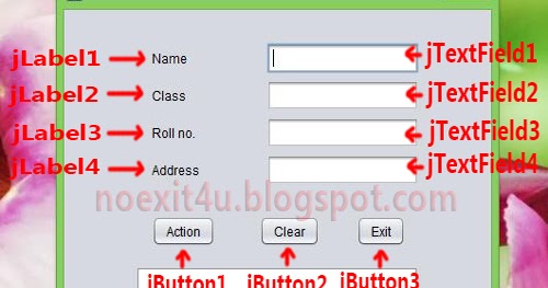 JAVA PROGRAM: TO PRINT TEXT IN TEXTAREA ~ noexit4u.com