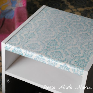 Home Made Haven: Fabric Covered File Cabinet Tutorial