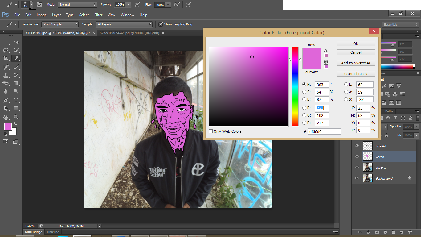 Cara membuat grime art menggunakan photoshop - Mahir Edit