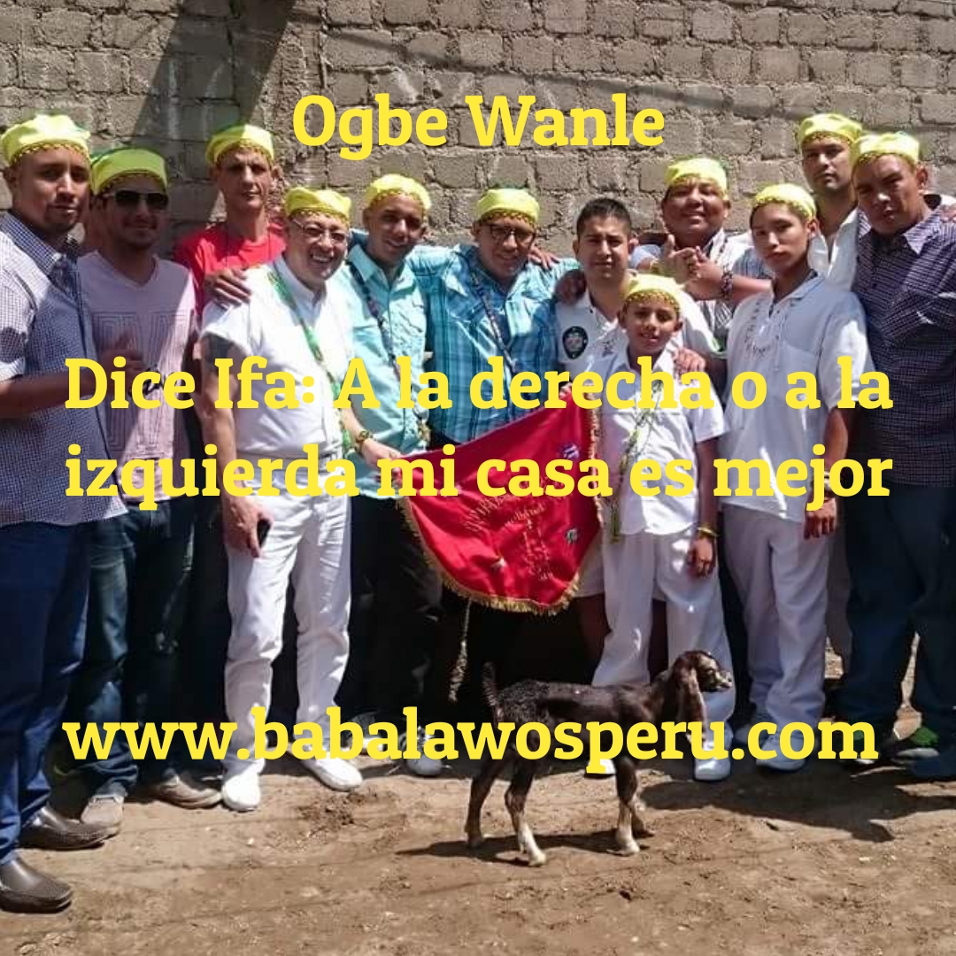 Awo ni Orunmila Ogbe Yono Ifa Adde Ada Ire Omo Oddun Oluo Siguayu
