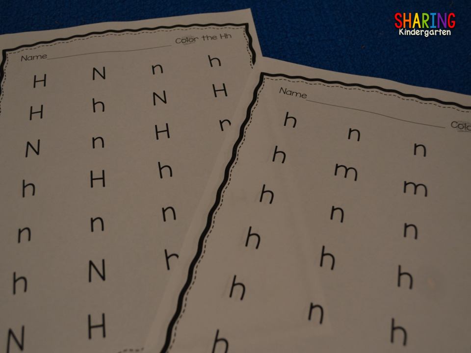 Letter Hh is Our Hero! - Sharing Kindergarten