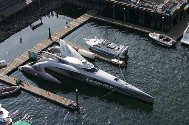 Earthrace - World's Fastest Boat - World full of Art