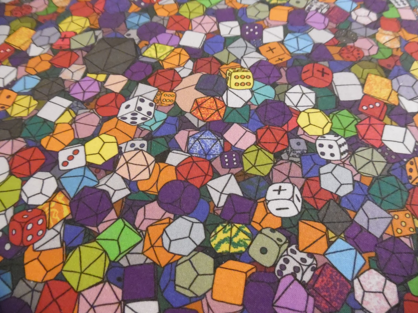 Becca's Crazy Projects: Stitching up Dice Bags