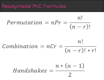Permutation and combination formula - joeJuli