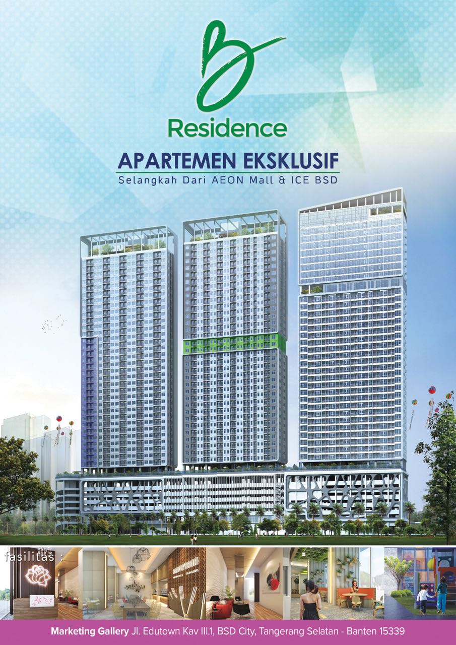 APARTEMEN B-RESIDENCE BSD SERPONG: BROSUR