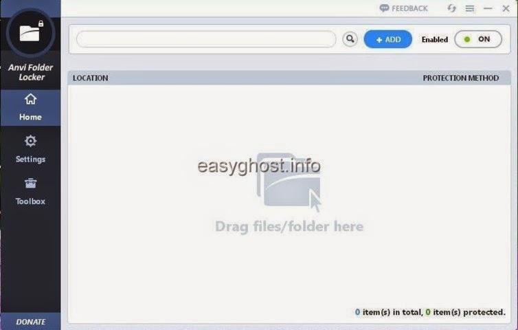 Anvi Folder Locker | Template Design