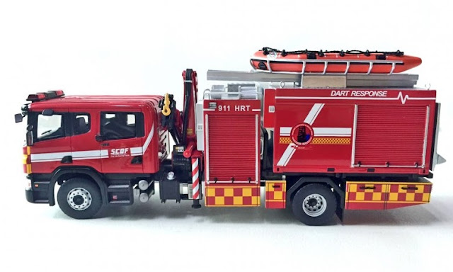 FIRE ENGINE MODEL: Singapore Civil Defence Force