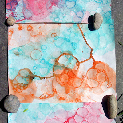 The Real Leopardstripes: Bubbly Dip-Dye Sci-Fi Stationery- cheap, fun ...