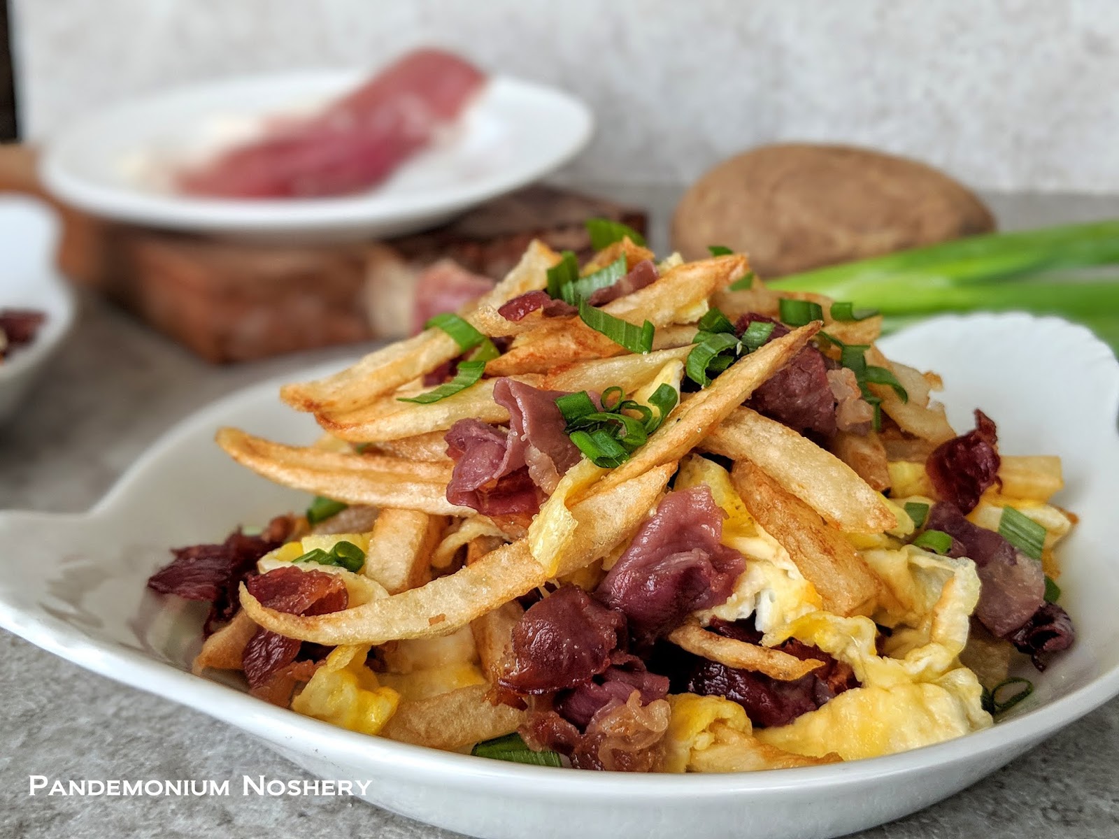 Argentinian Revuelto Gramajo #EatTheWorld