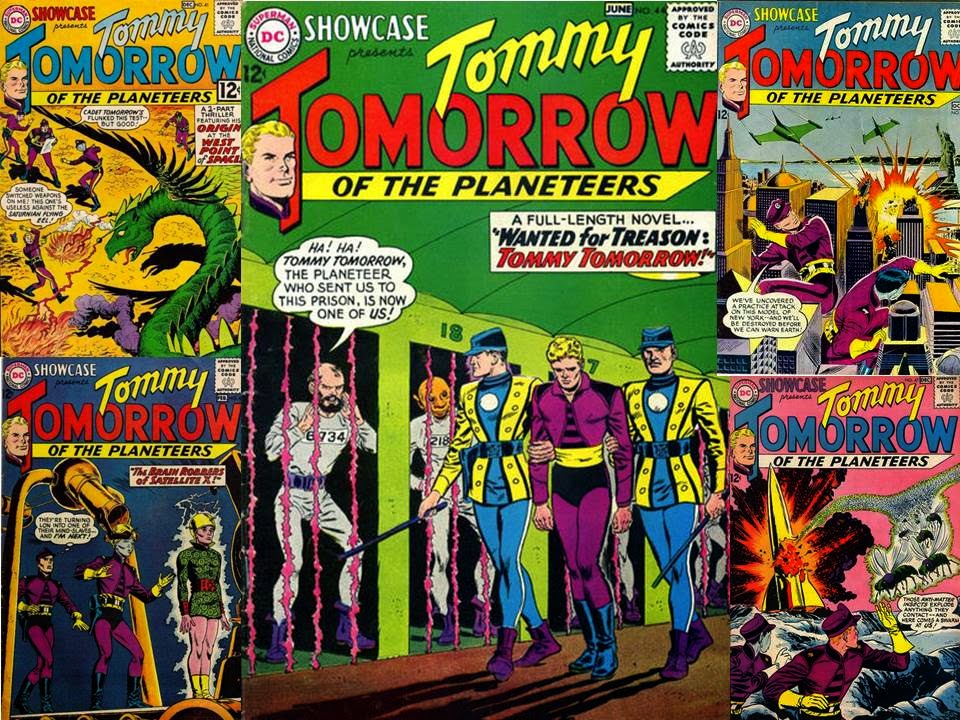 Dave's Comic Heroes Blog: Dinosaurs With Captain Comet and Tommy Tomorrow