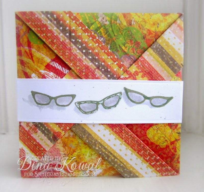 Dina Kowal Creative: Splitcoast Tutorial - Pinwheel Fun Fold