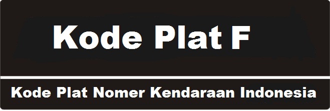 Kode Plat Nomor Kendaraan F | KODE PLAT NOMOR