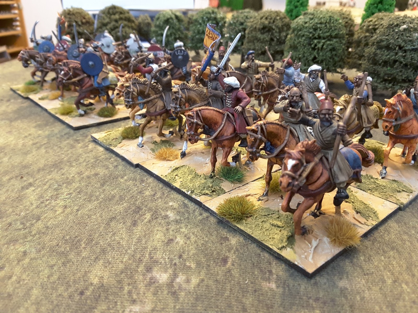 Yarkshire Gamer: 28mm Crusades Project - 1st Arab Cavalry