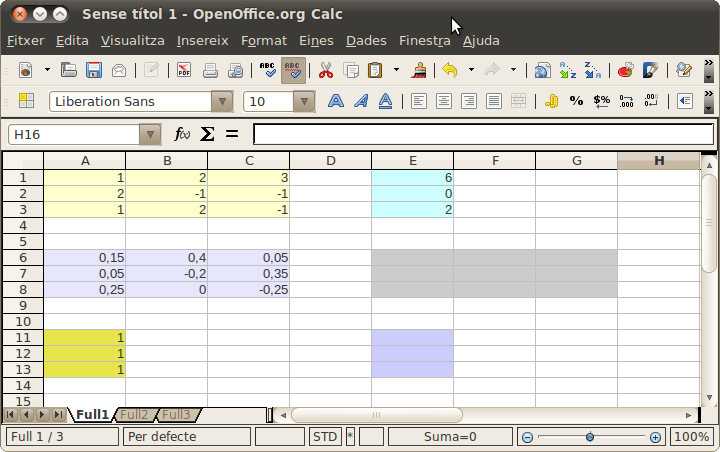Apunts de Tecnologia: Resolució de sistemes d'equacions lineals d'N ...