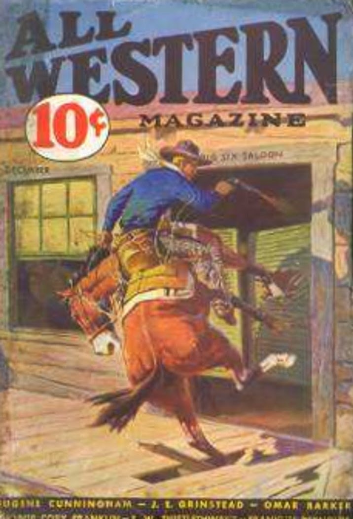 Rough Edges: Saturday Morning Western Pulp: All Western Magazine ...