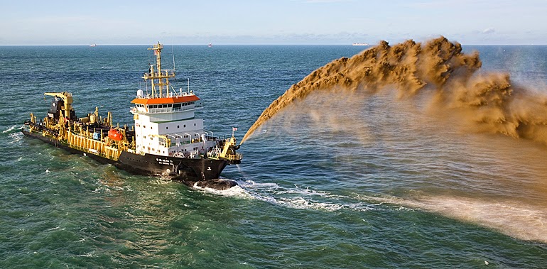 Learn Something Worth Each Day! : Rainbowing - The Ultimate Sand Mining