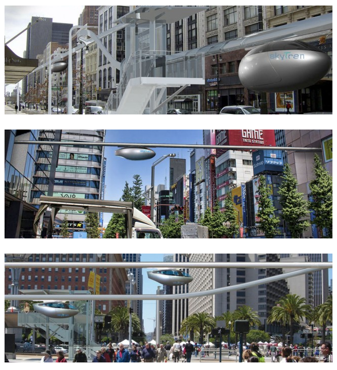 Seduced by the New...: SkyTran in Tel Aviv