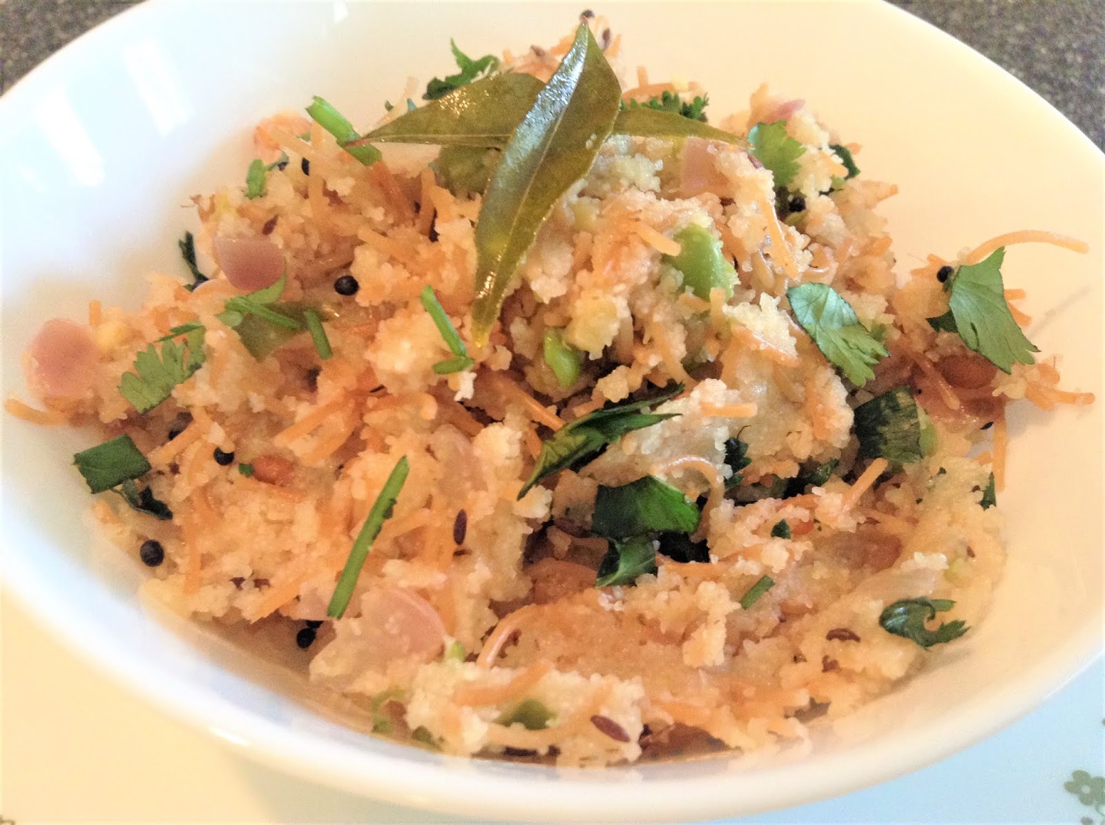 Semiya and Rawa Mixed Uppuma