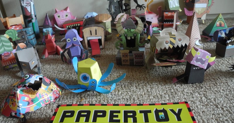 Voglio Una Mela Blu: Un libro per fare: "Papertoy Monsters" di Brian ...