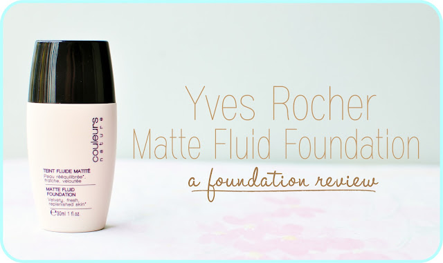 Yves Rocher Matte Fluid Foundation | Product Review - Shen's Addiction